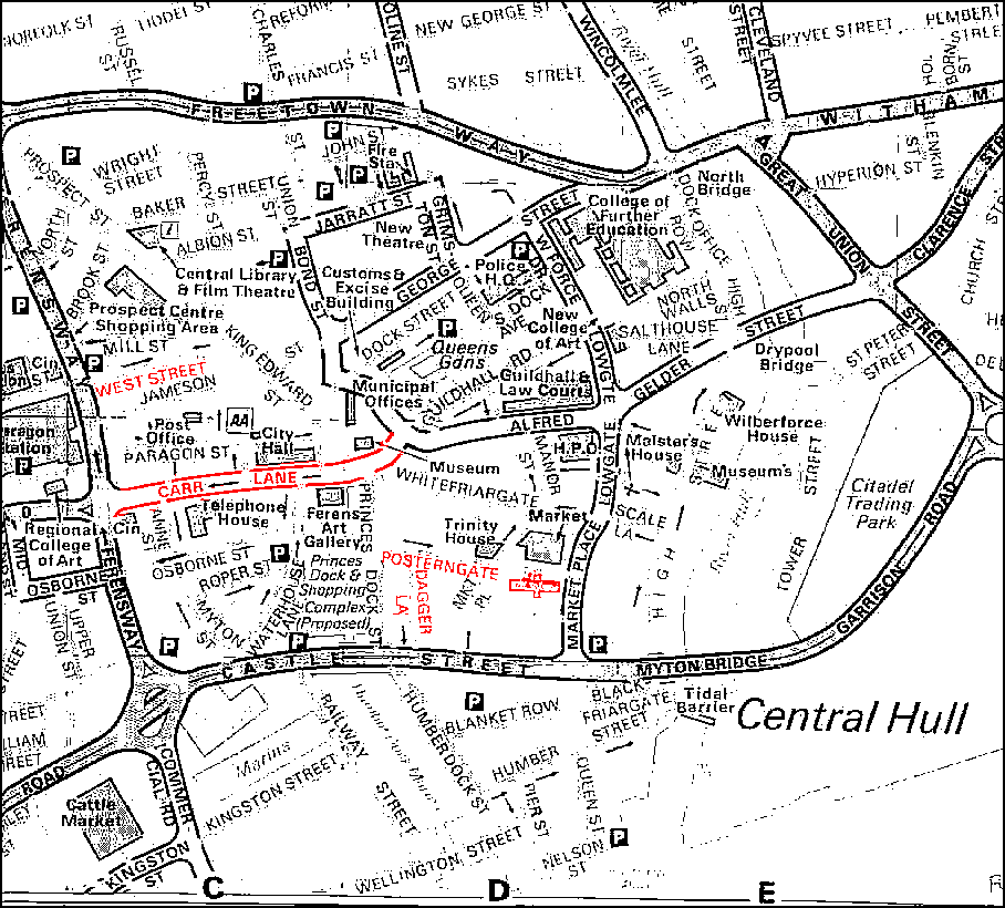 University Of Hull Campus Map